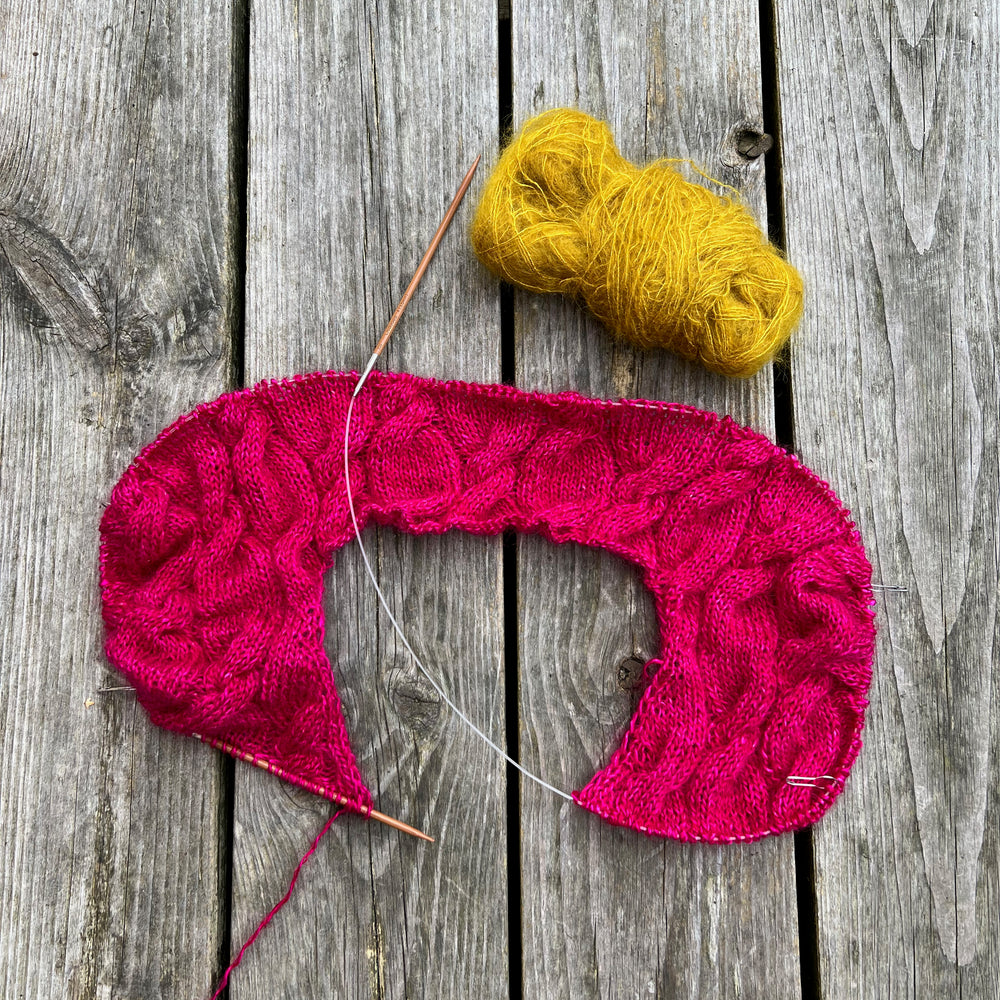 pick up shoulder stitches